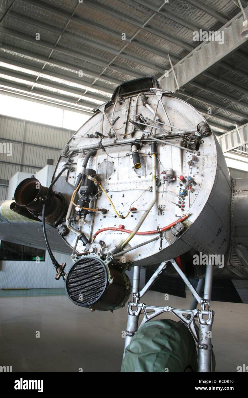 Aircraft engine firewall Stock Photo - Alamy