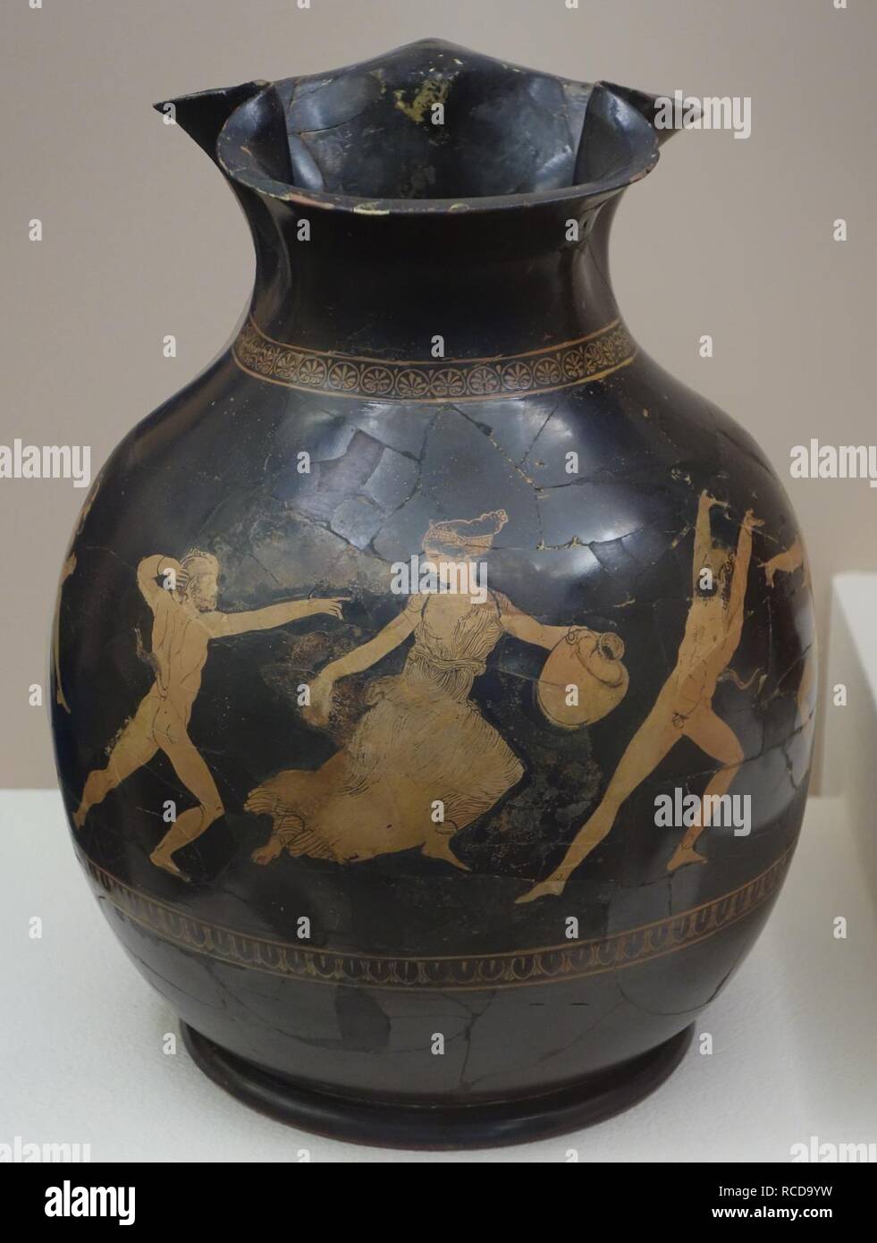 Aison Painter Amymone oinochoe Kerameikos Stock Photo - Alamy