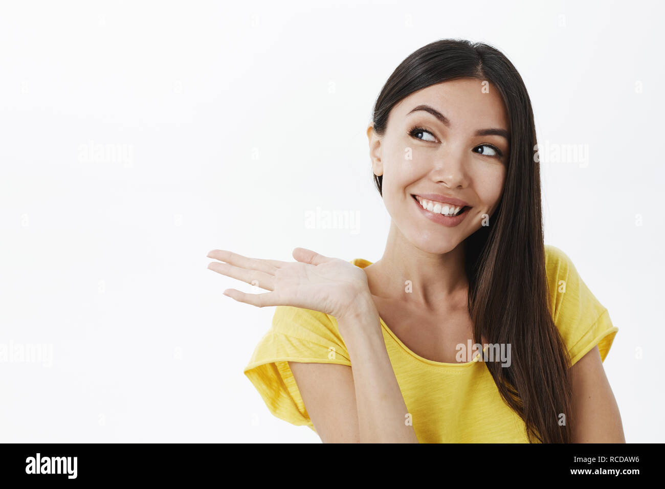 Girl stooping hi-res stock photography and images - Alamy