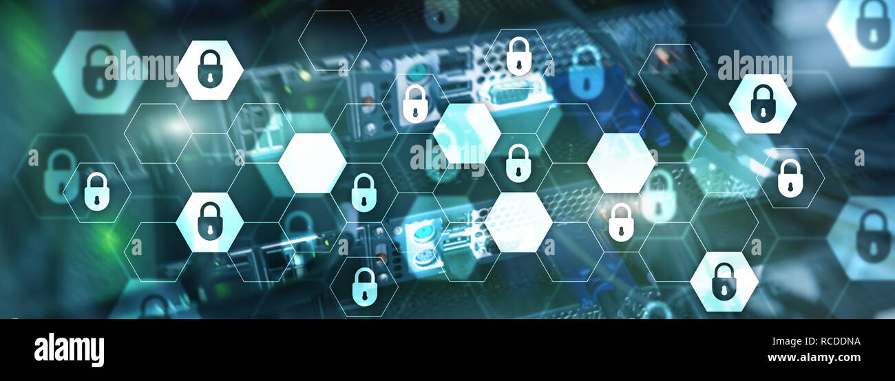 Cyber security, data protection, information privacy. Internet and ...