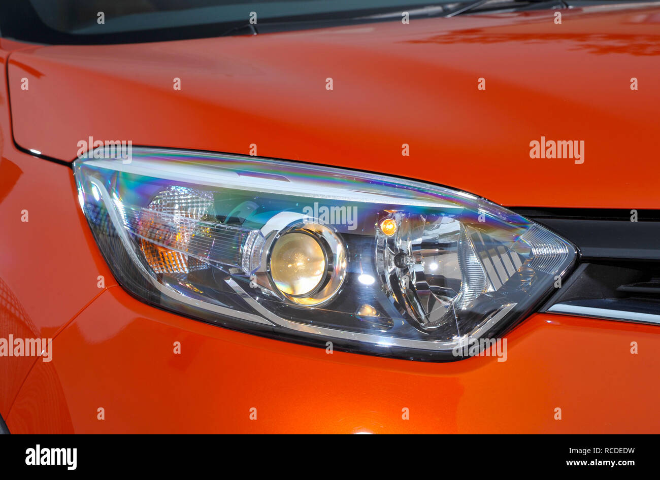 2013 Renault Captur French small SUV Stock Photo - Alamy