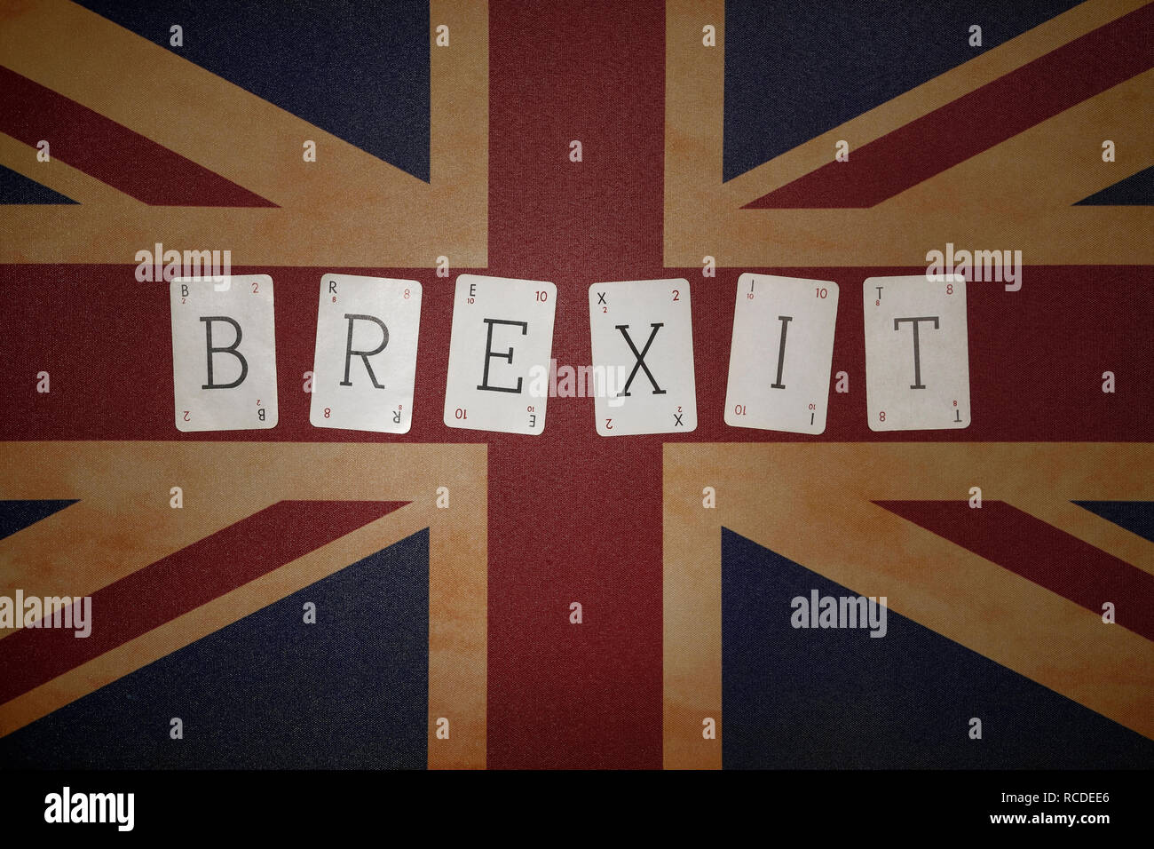 Union jack cards hi-res stock photography and images - Alamy