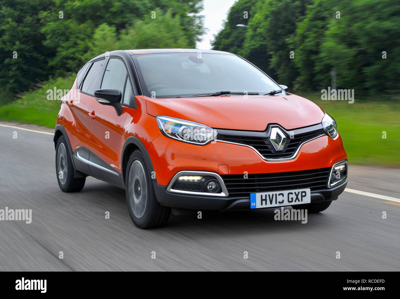 2013 Renault Captur French small SUV Stock Photo - Alamy