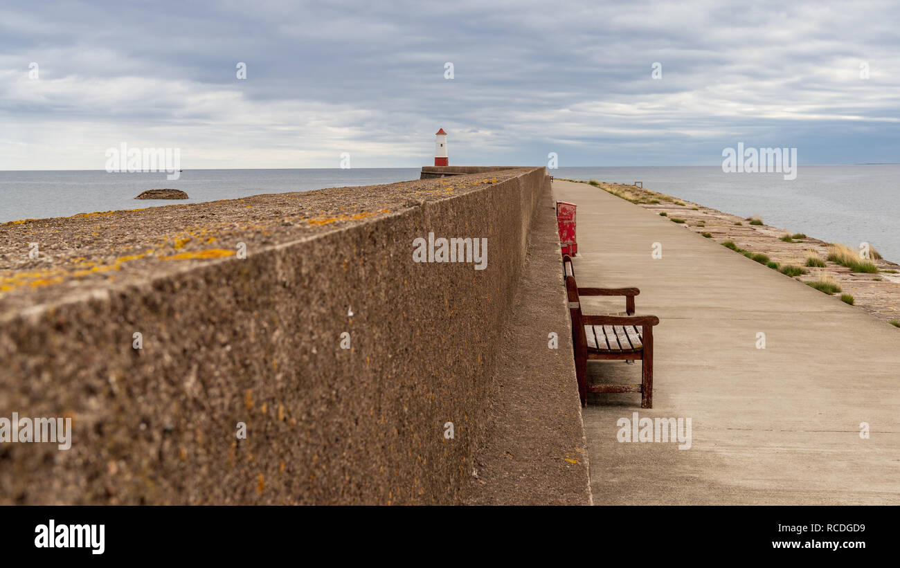 The Lighthouse in Berwick-upon-Tweed, Northumberland, England, UK ...