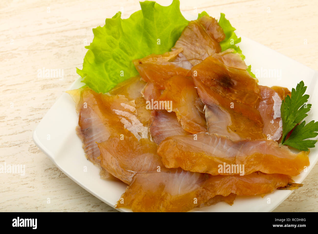 Carpaccio cod fish hi-res stock photography and images - Alamy