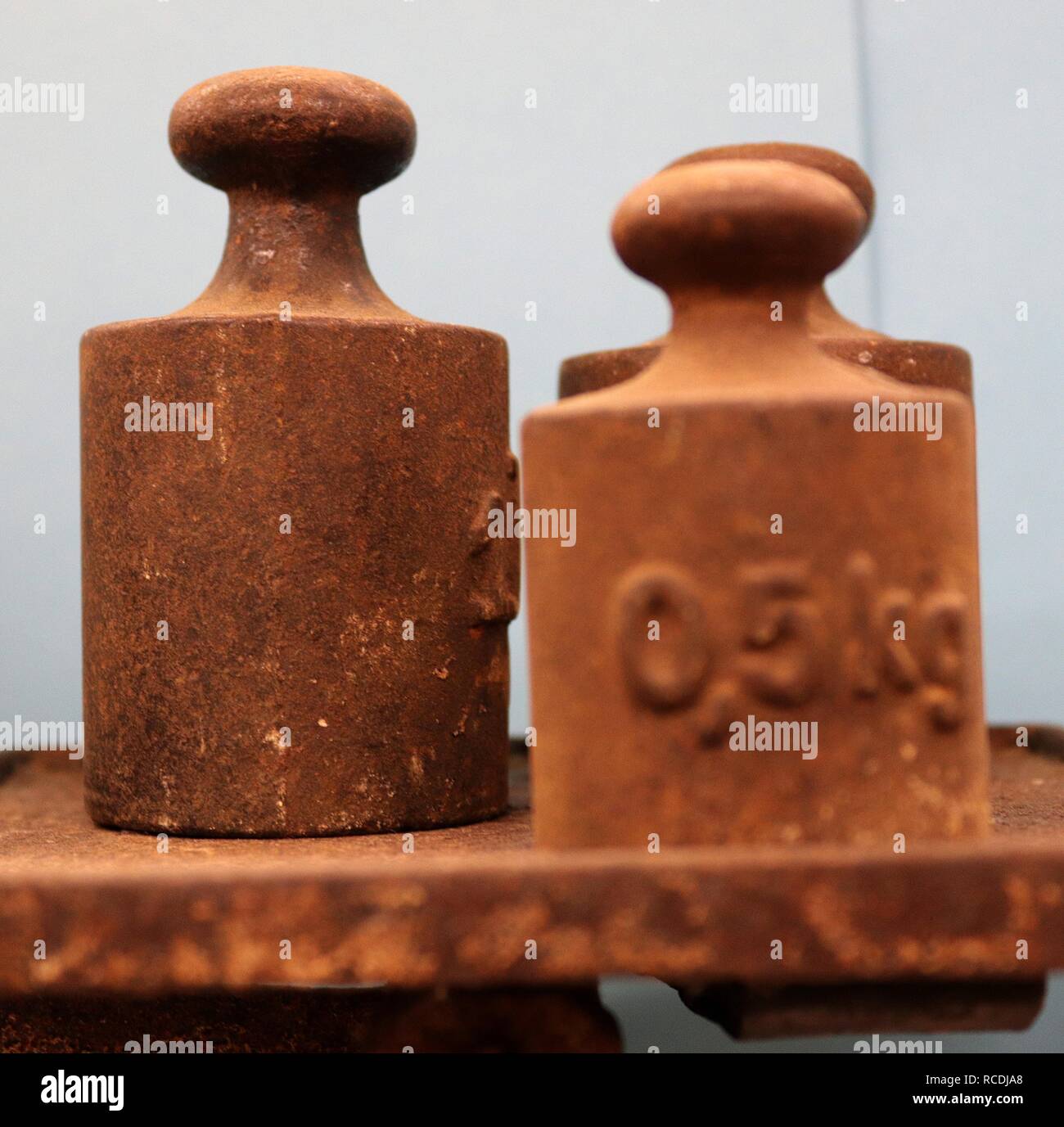 Close up of metal and rusted metal structures and surfaces in high ...