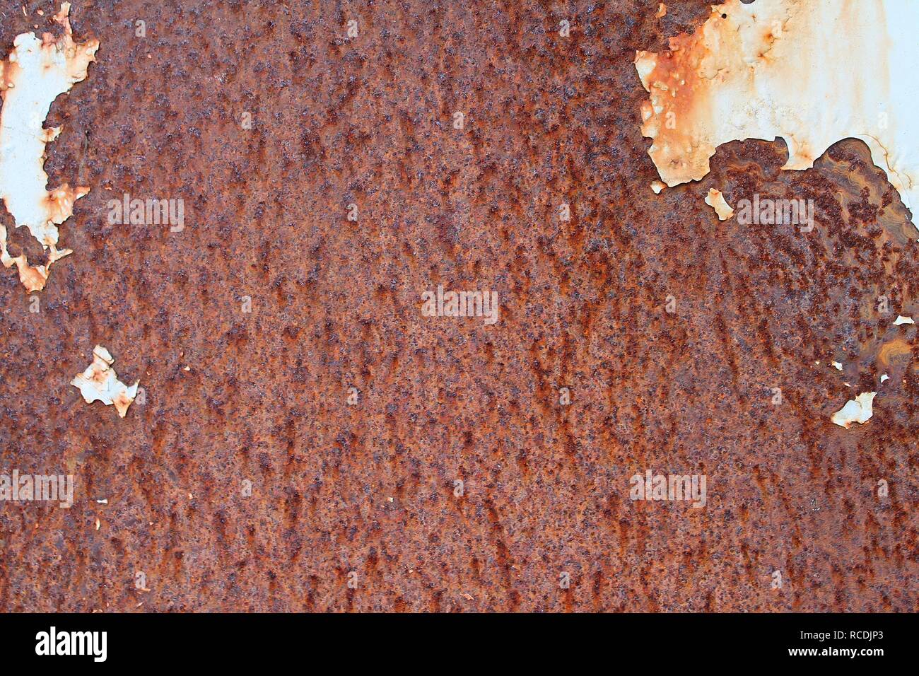 Close up of metal and rusted metal structures and surfaces in high ...