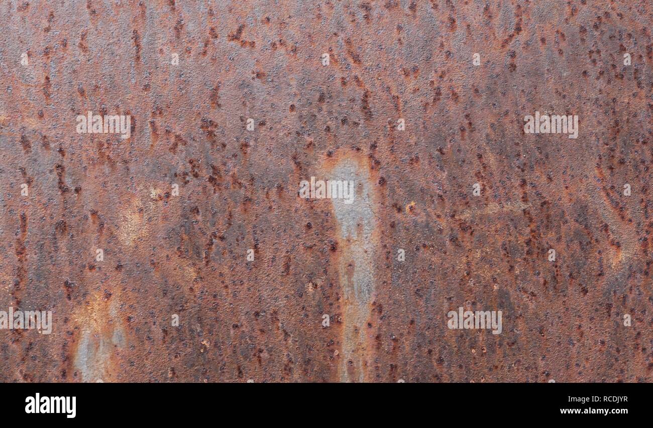 Close up of metal and rusted metal structures and surfaces in high ...