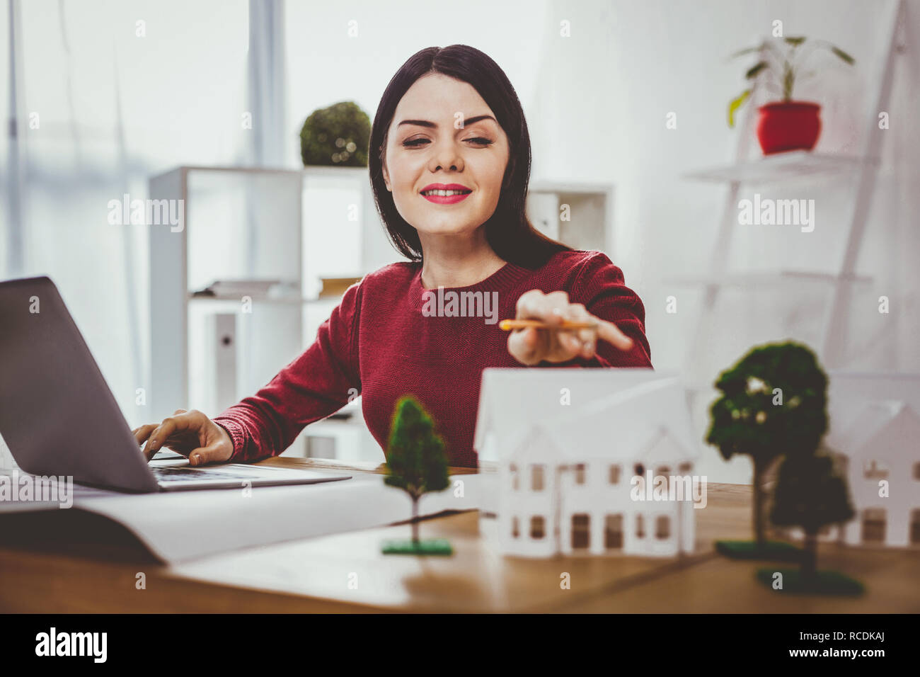 Eco housing project hi-res stock photography and images - Alamy