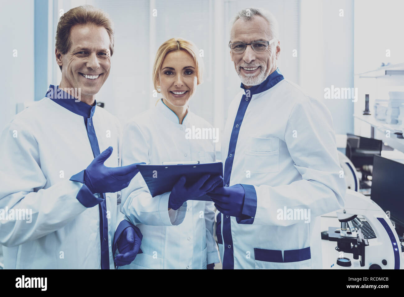 Laboratory interaction hi-res stock photography and images - Alamy