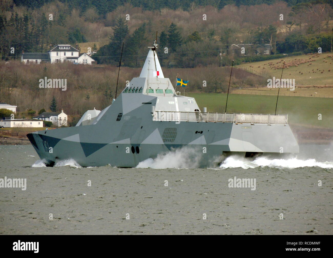 Visby class corvette hi-res stock photography and images - Alamy