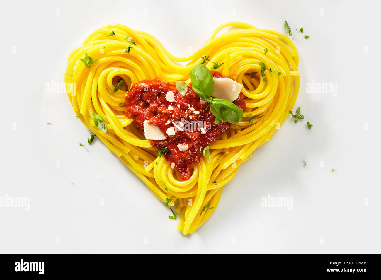 Spaghetti bolognese pizza hi-res stock photography and images - Alamy