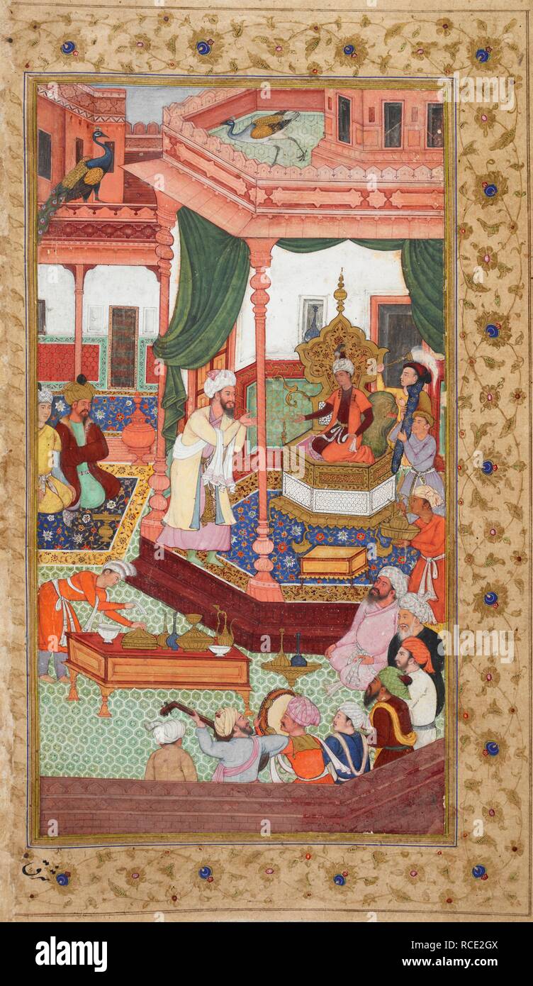 The throne of akbar hi-res stock photography and images - Alamy