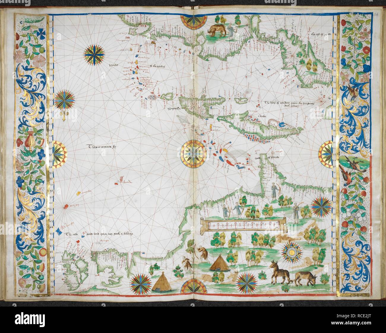 North west coast of america map hi-res stock photography and images - Alamy