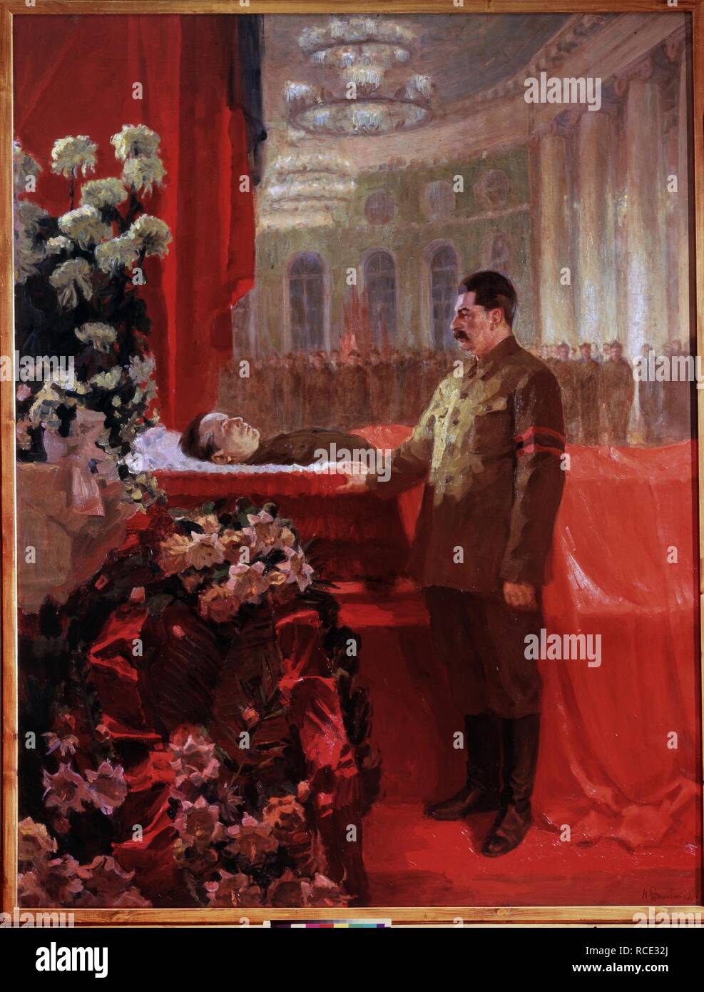 Painting of soviet leader joseph stalin hi-res stock photography and ...