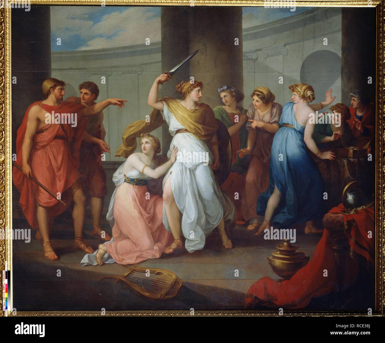 Achilles Discovered by Ulysses Among the Daughters of Lycomedes. Museum ...