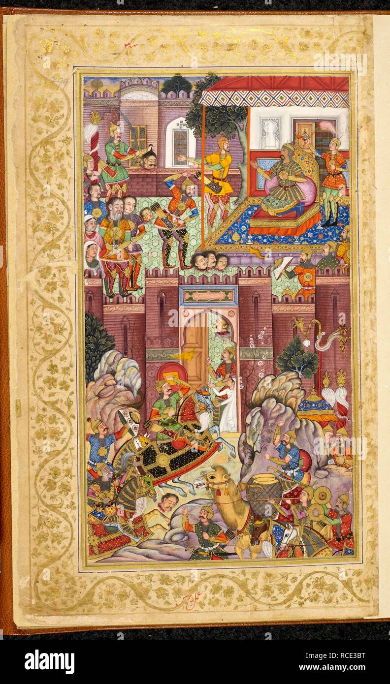 British ruling india painting hi-res stock photography and images - Alamy