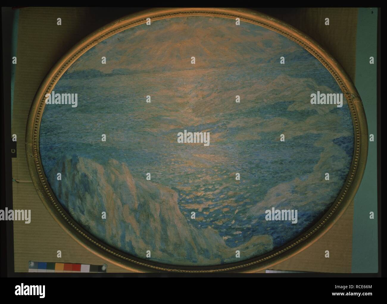 Sea, Sun, Rocks. Museum: PRIVATE COLLECTION. Author: Gaush, Alexander ...