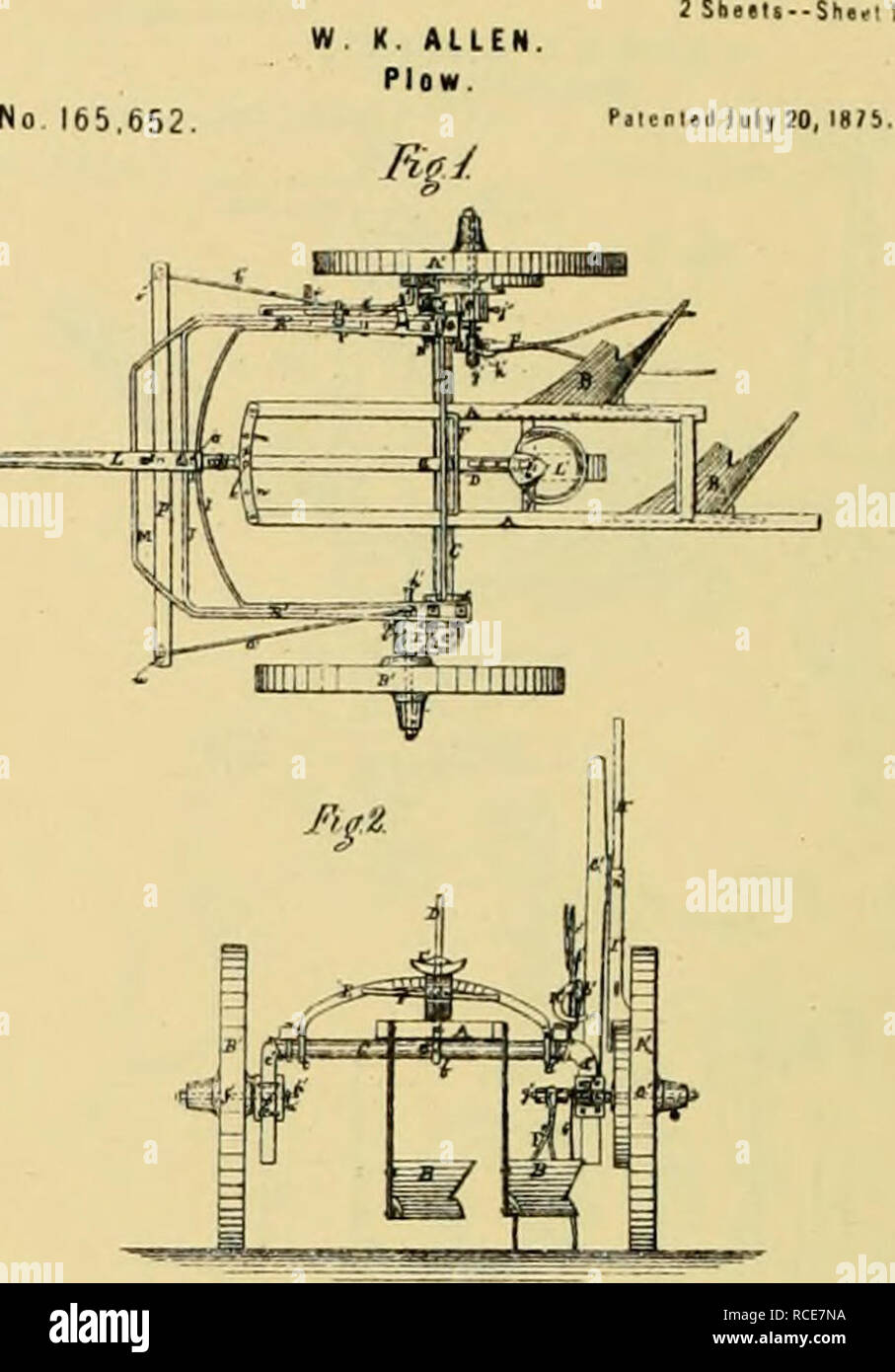 . Digest of agricultural implements, patented in the United States from ...
