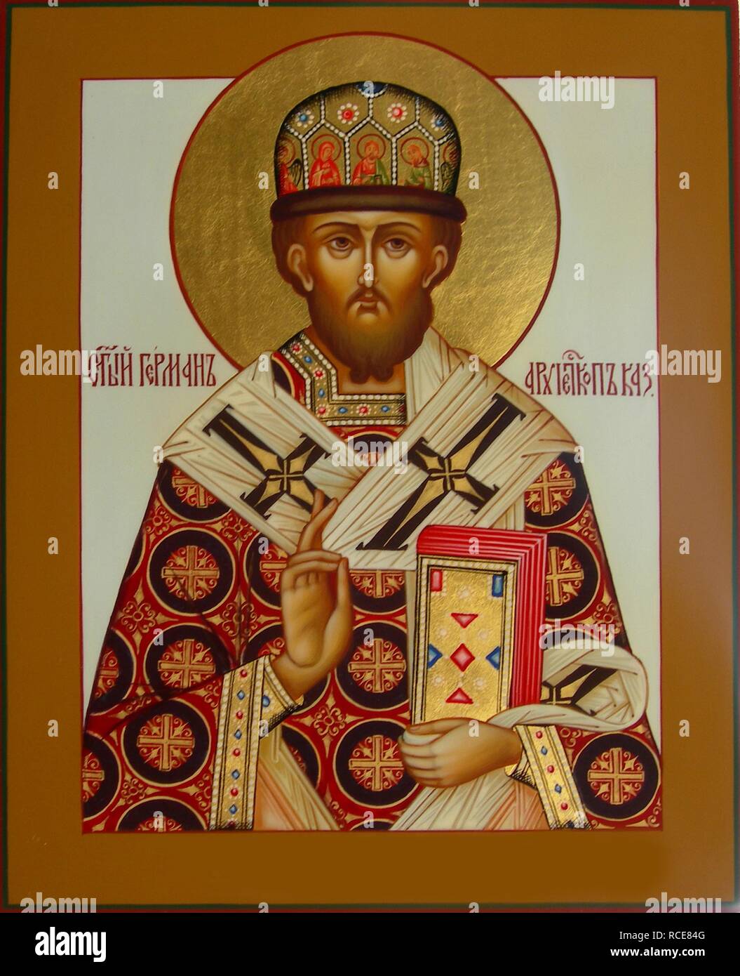 Saint herman icon hi-res stock photography and images - Alamy