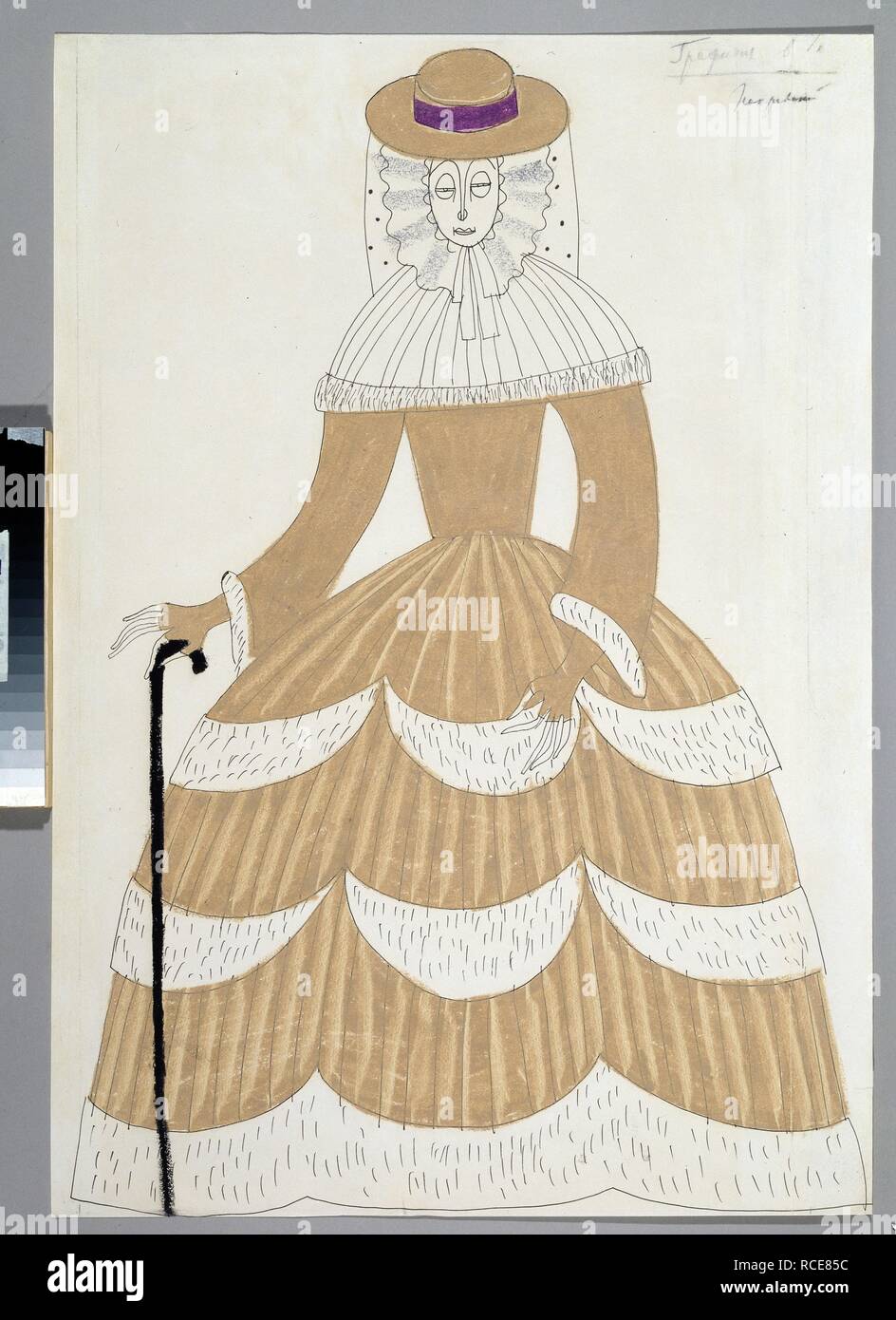 Wet-nurse. Costume design for the play Romeo and Juliet by W ...
