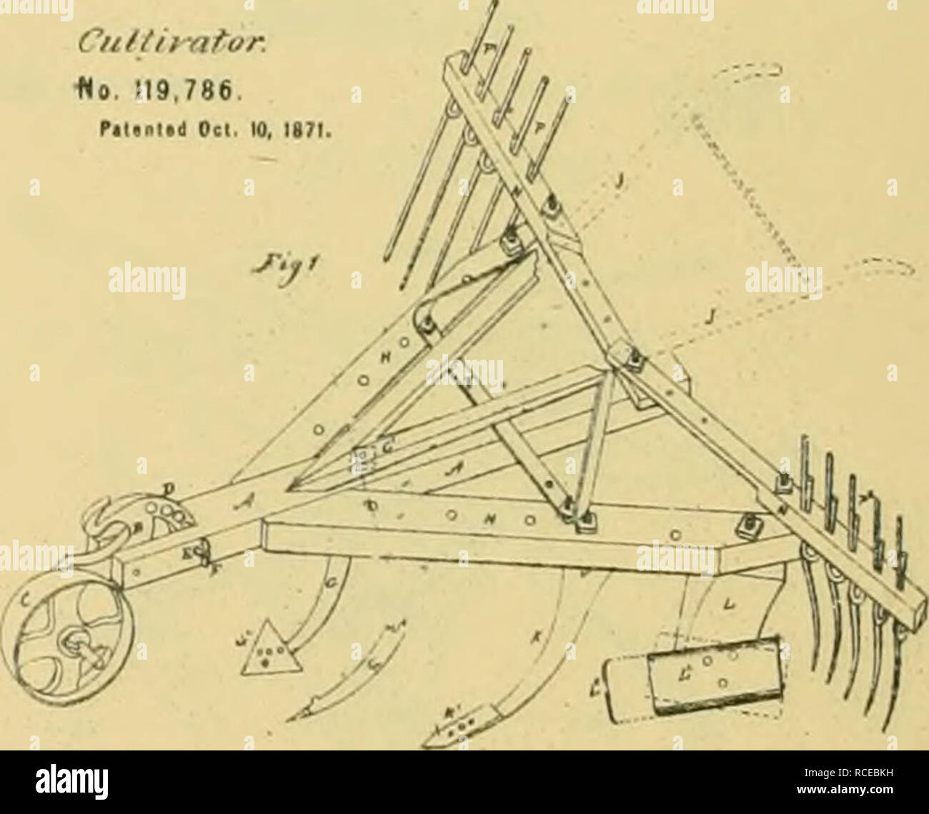 . Digest of agricultural implements, patented in the United States from ...
