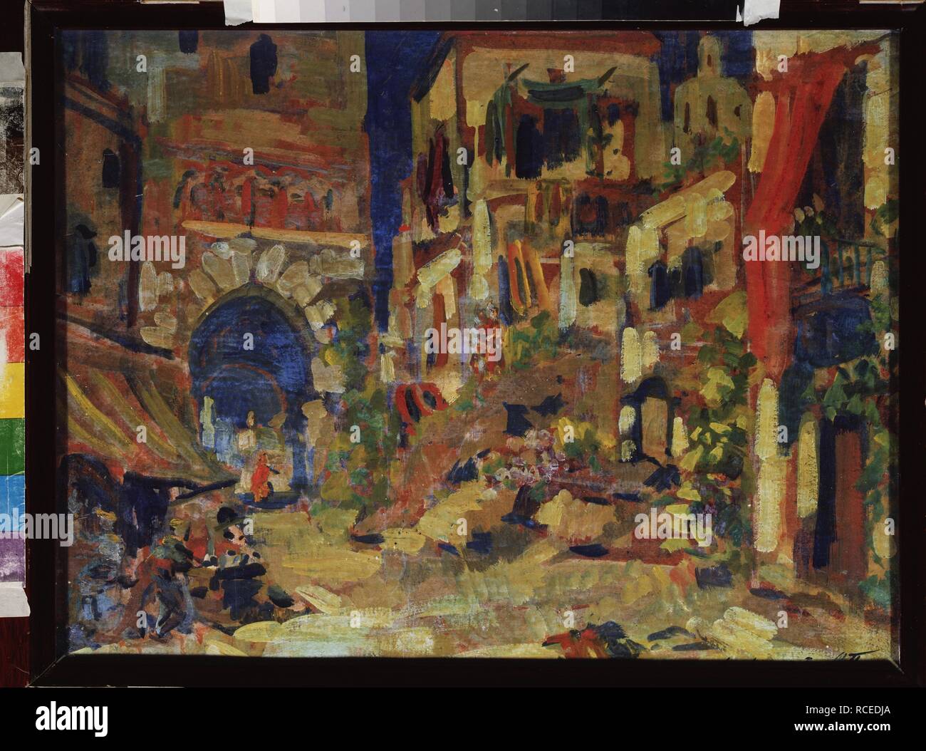 Stage design for the opera Don Quijote by J.E.F. Massenet. Museum ...