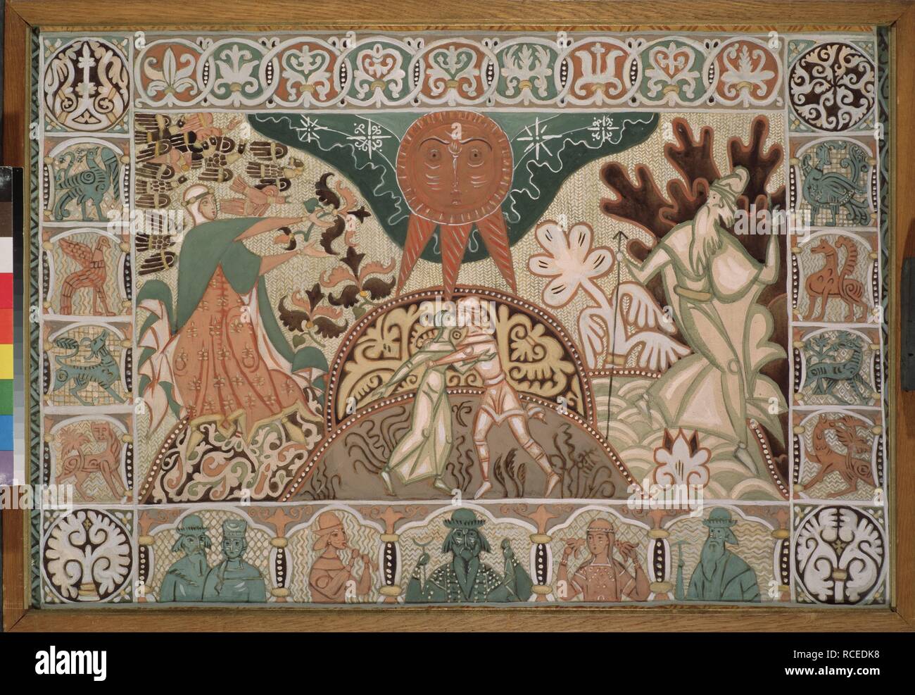 Red still life. Museum: PRIVATE COLLECTION. Author: Sterenberg, David ...