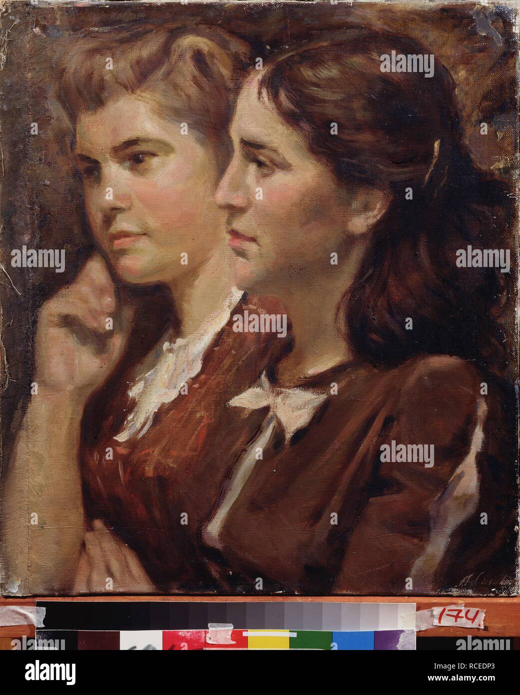 The Last Ray. Museum: PRIVATE COLLECTION. Author: Ryabushinsky, Nikolai ...