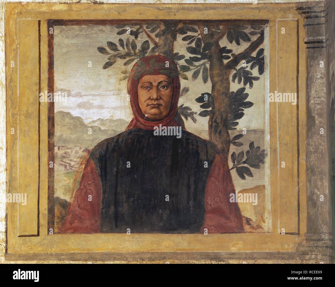 Francesco petrarca petrarch portrait hi-res stock photography and ...