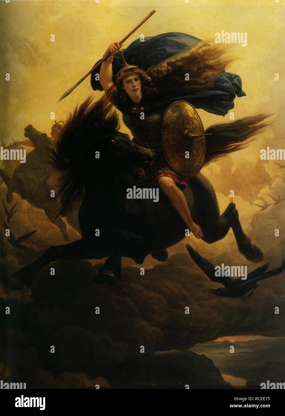 The Walküren (Valkyrien). Museum: Nationalmuseum Stockholm. Author ...
