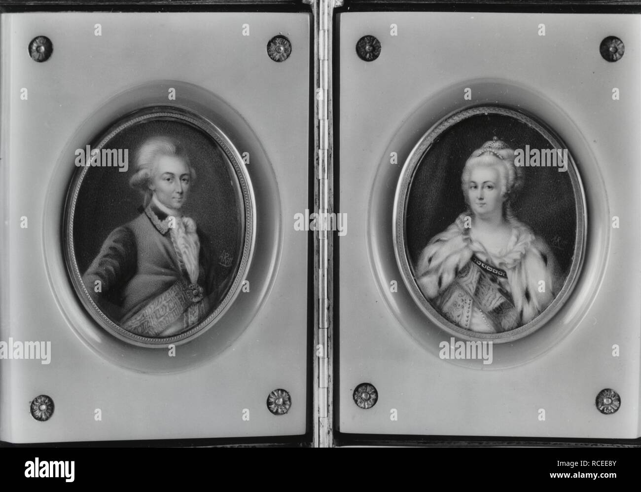Empress Catherine II and Alexander Lanskoy. Museum: Walters Art Museum ...