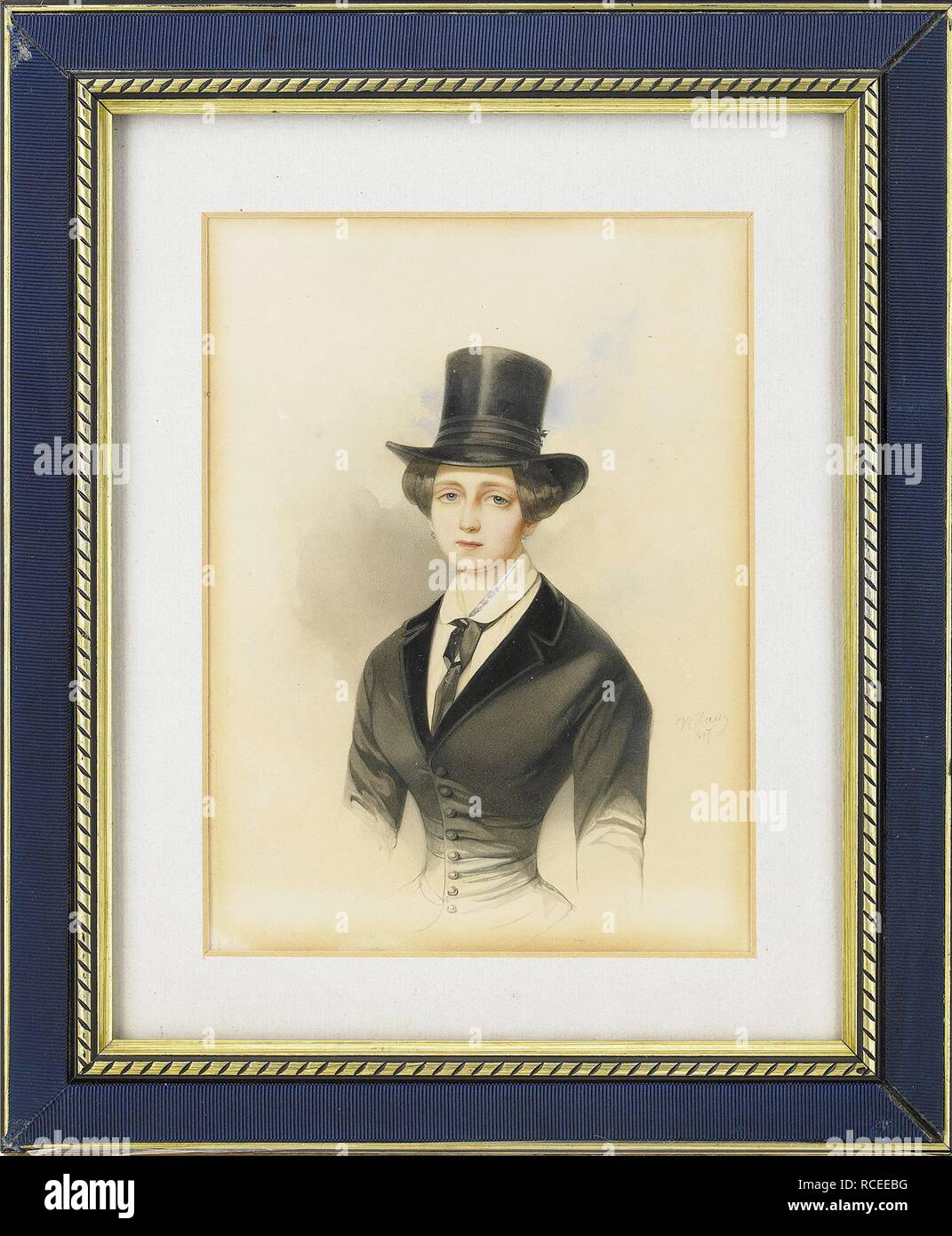 Portrait of Grand Duchess Catherine Mikhailovna of Russia (1827-1894 ...