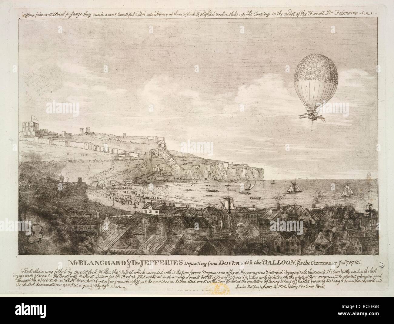 Jean pierre [françois] blanchard hi-res stock photography and images ...