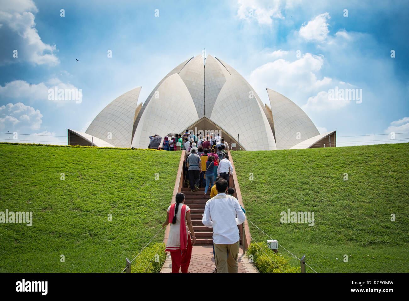 Lotus flower building hi-res stock photography and images - Alamy