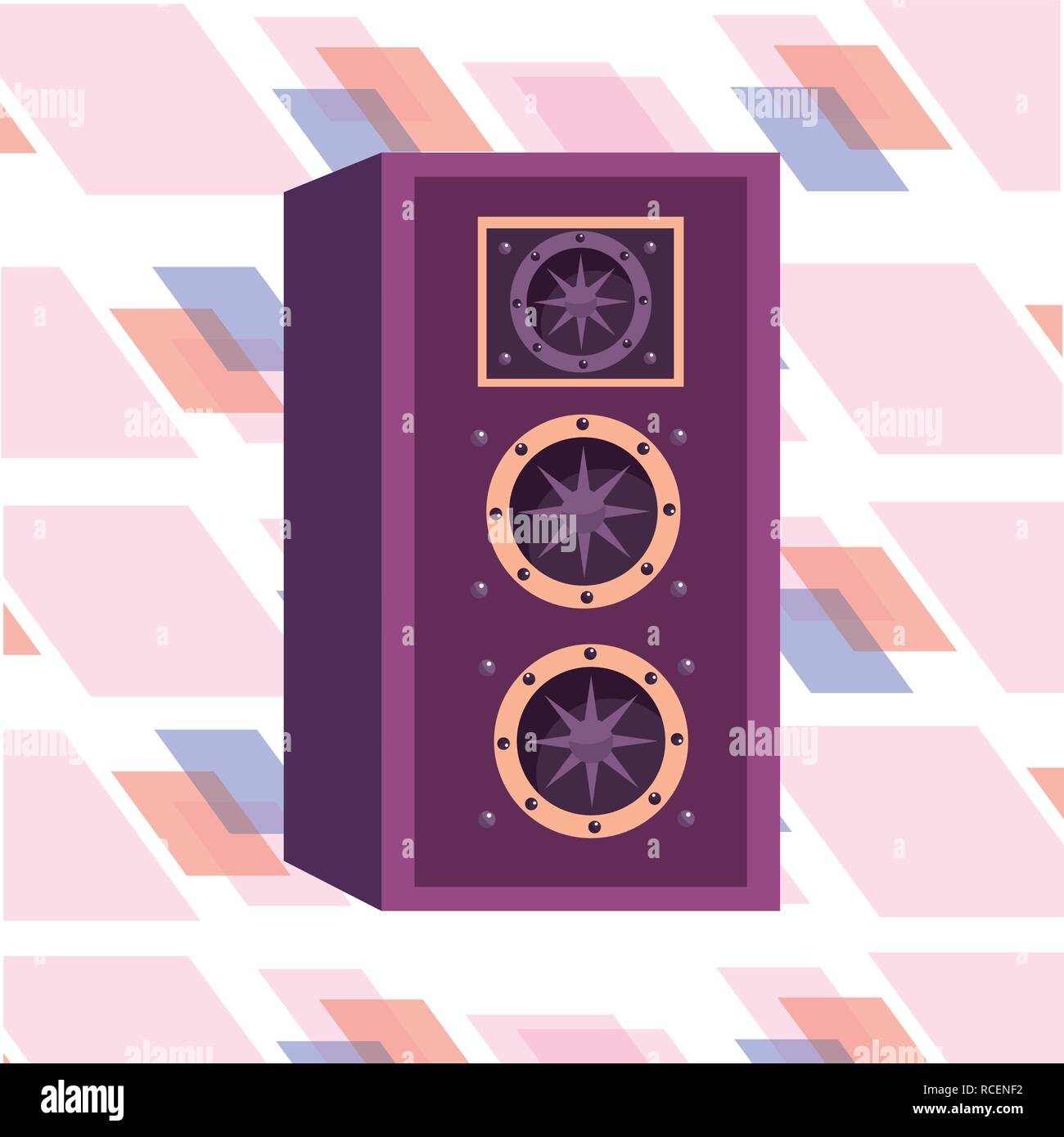 speaker box icon Stock Vector Image & Art - Alamy