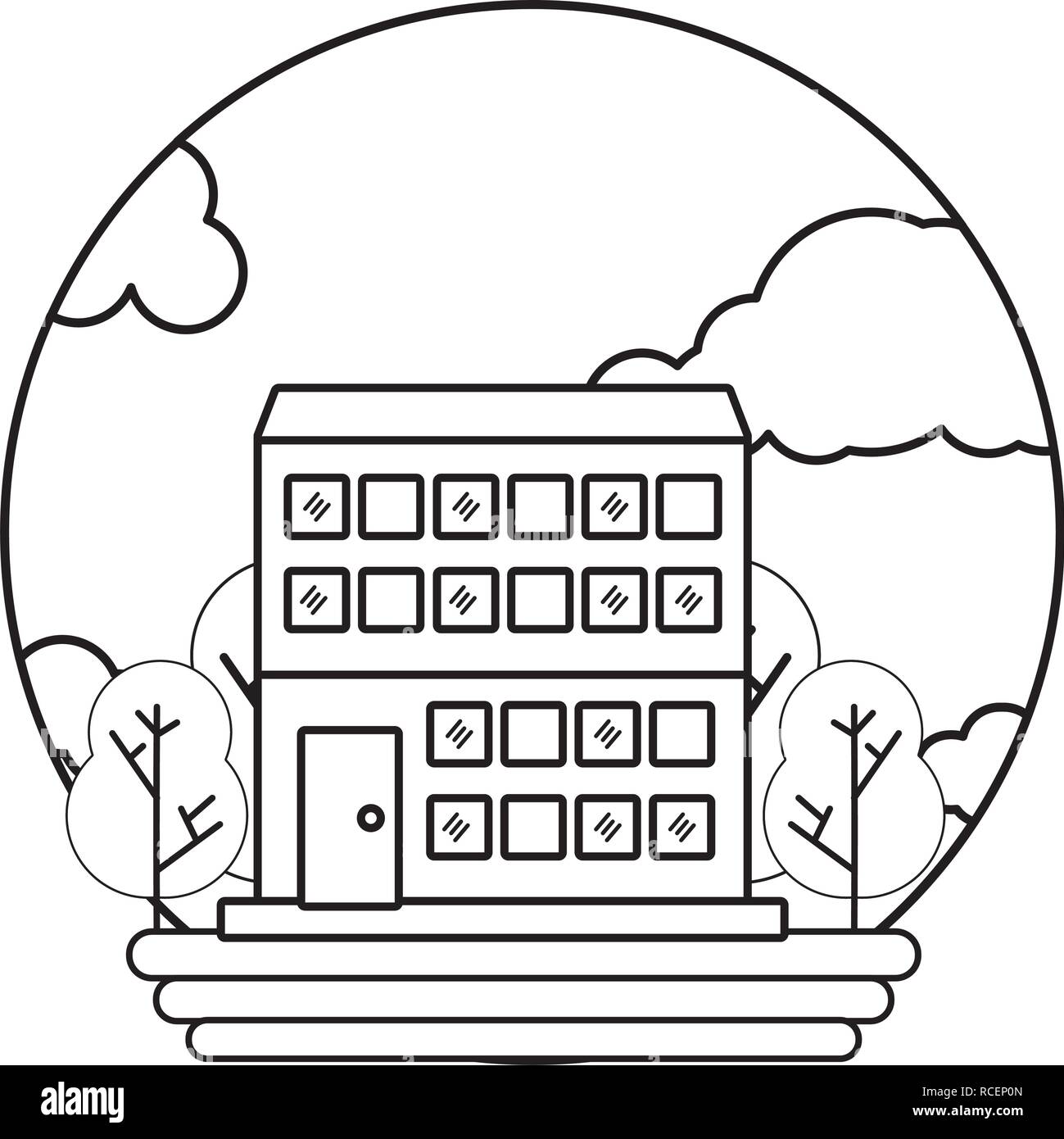 building round icon Stock Vector Image & Art - Alamy