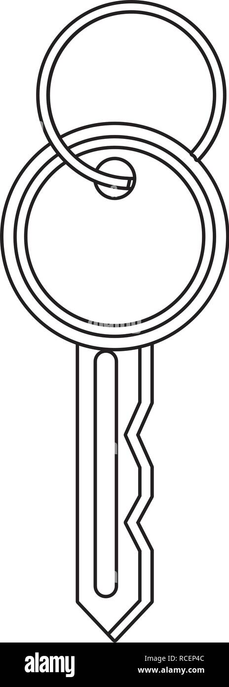 key isolated icon Stock Vector Image & Art - Alamy