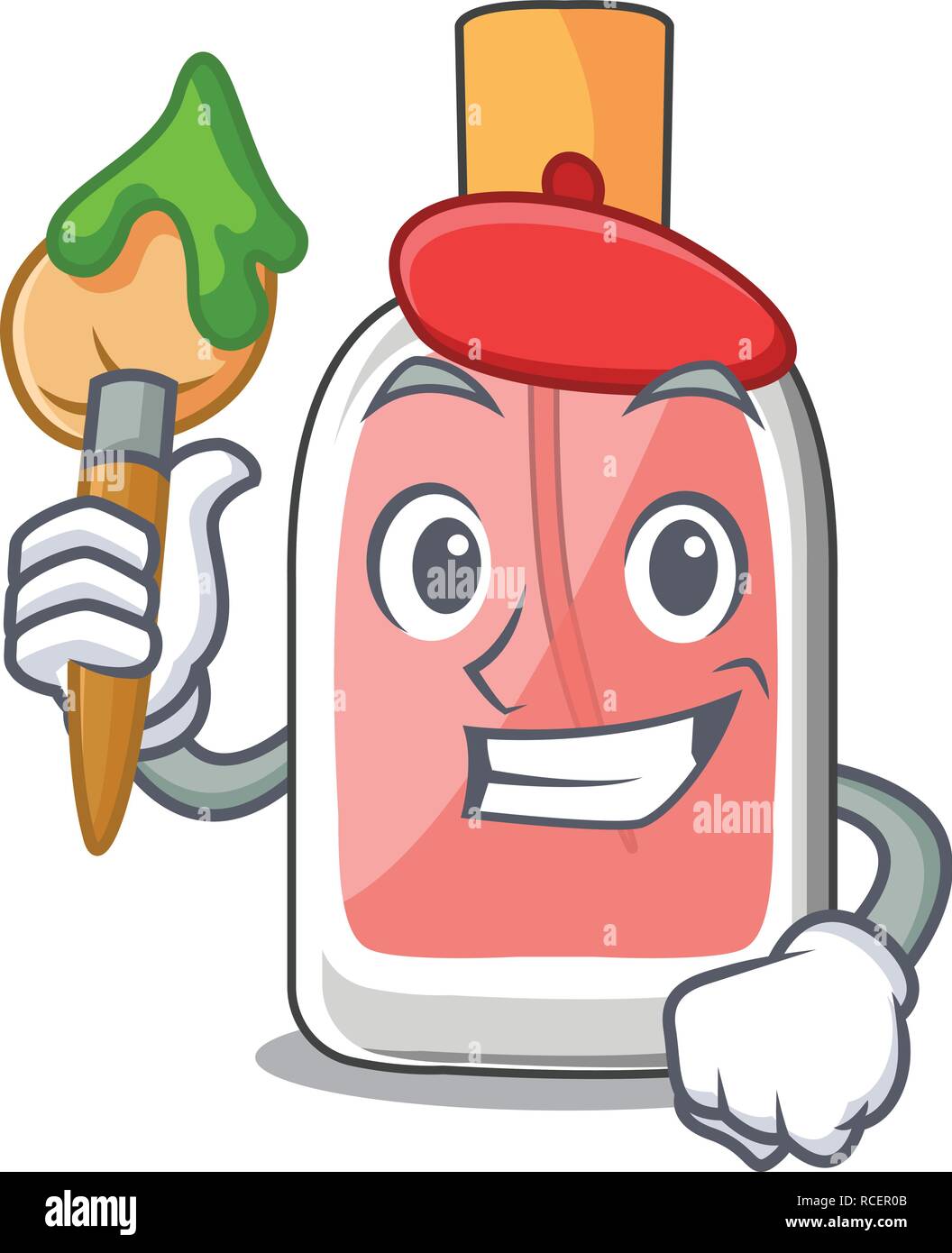 Female perfume in glass Stock Vector Images - Alamy