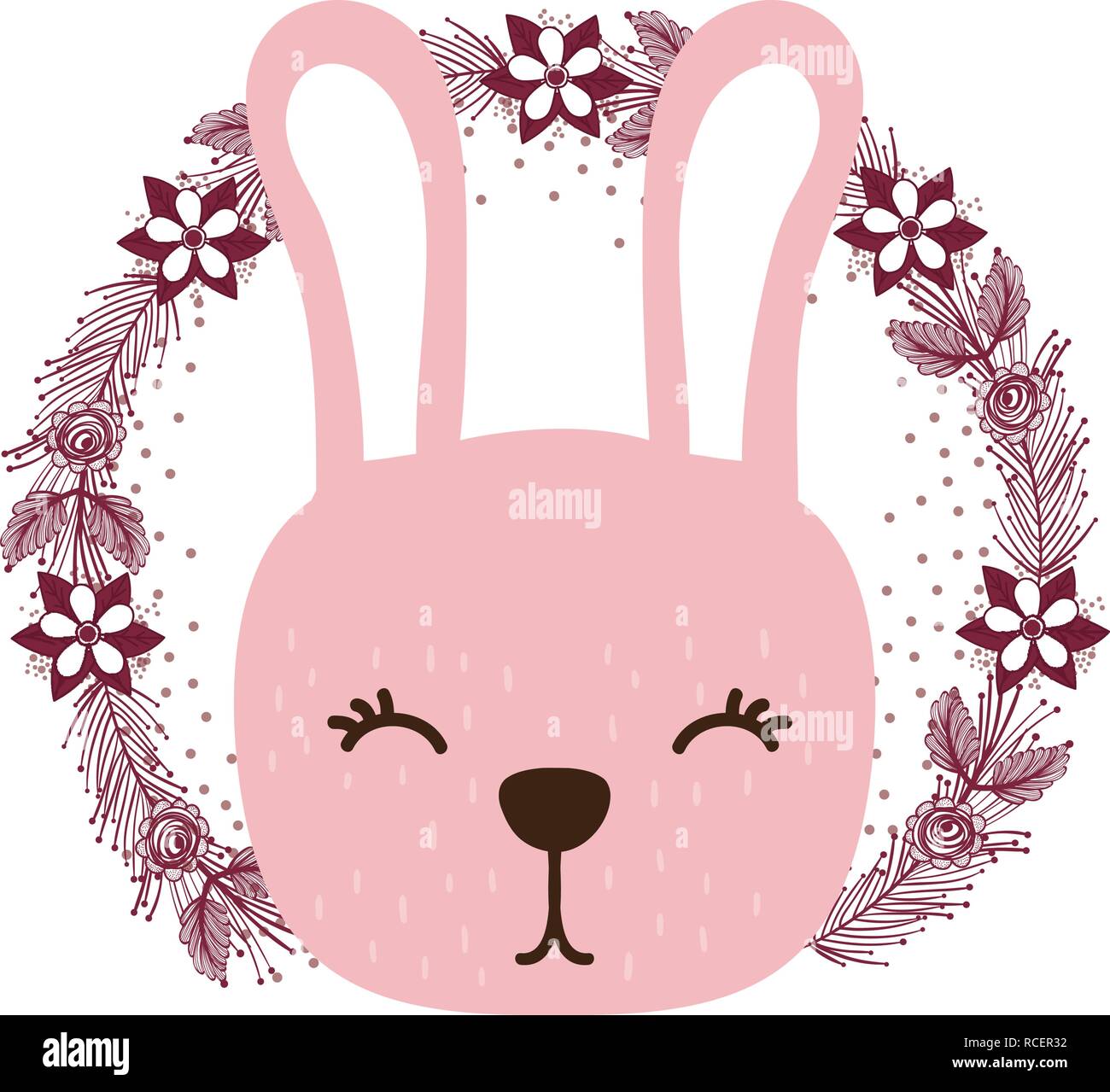 Only face of an animal Stock Vector Images - Alamy