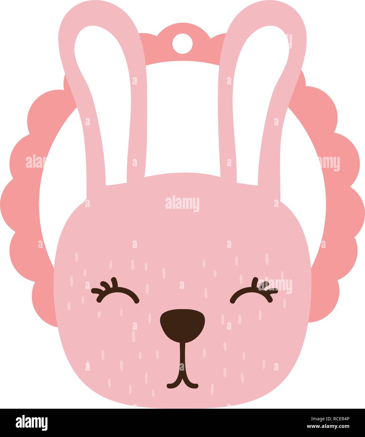 Only face of an animal Stock Vector Images - Alamy