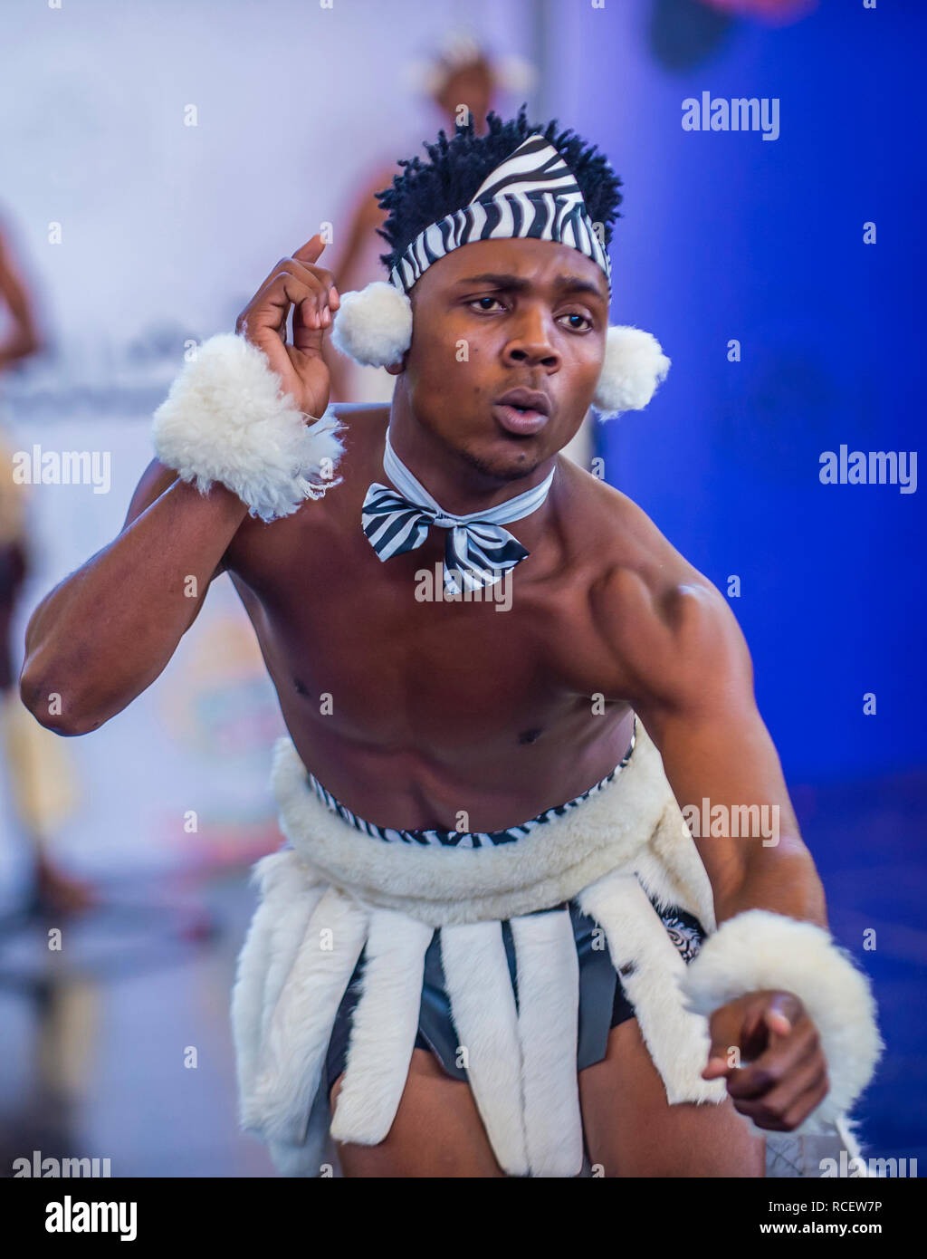 South african dancer stage hi-res stock photography and images - Alamy