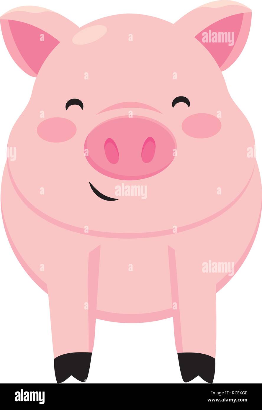 pig smiling icon Stock Vector Image & Art - Alamy