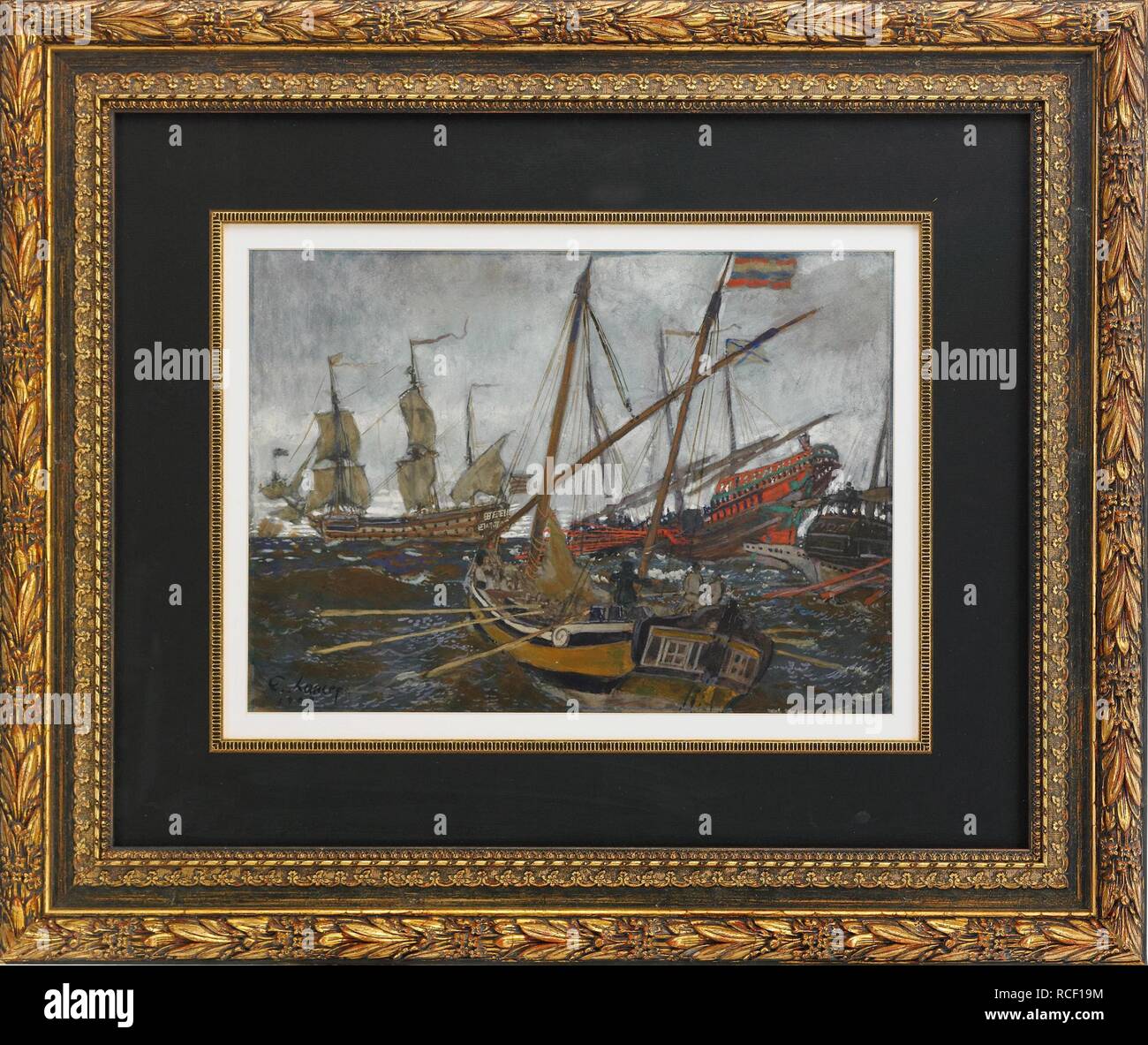 Ships at the time of peter i hi-res stock photography and images - Alamy