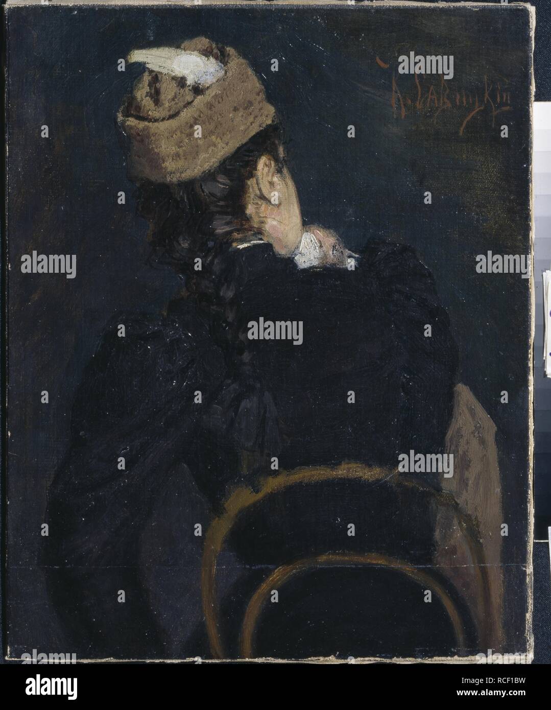 A Girl Student. Museum: State Tretyakov Gallery, Moscow. Author ...
