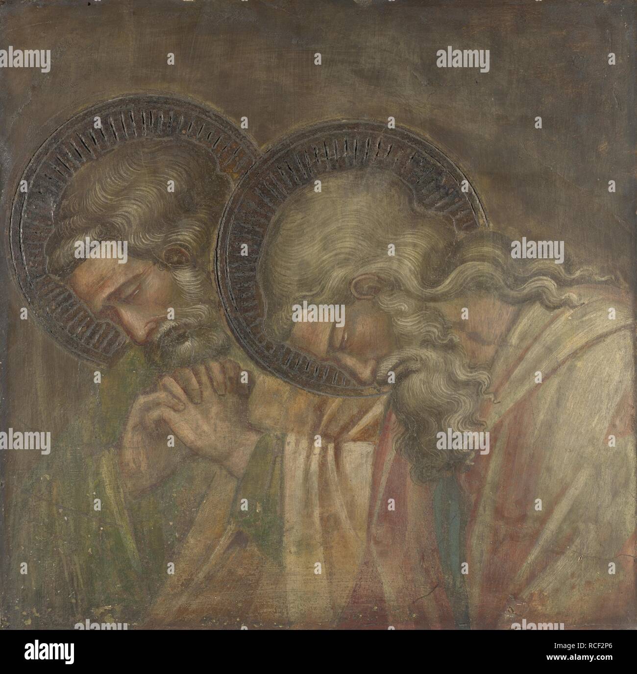 Two Haloed Mourners. Museum: National Gallery, London. Author: SPINELLO ...