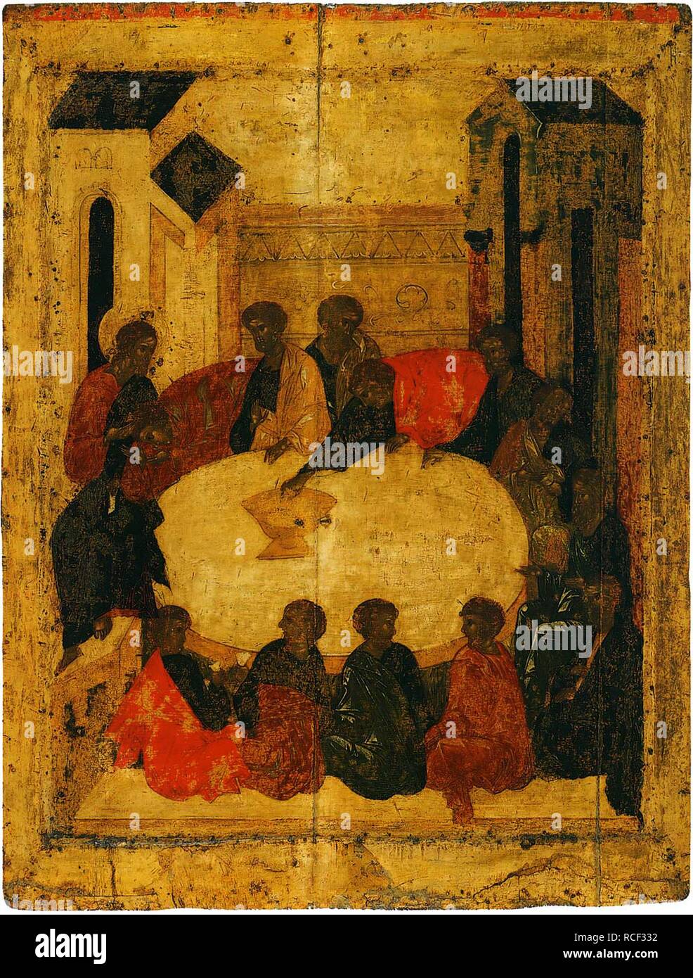 The Last Supper. Museum: Annunciation Cathedral in the Kremlin, Moscow ...