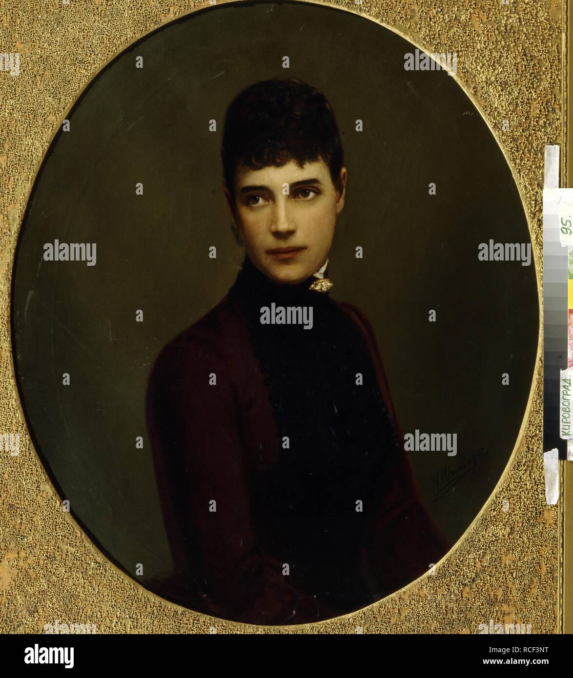 Portrait of Empress Maria Fyodorovna, Princess Dagmar of Denmark (1847 ...