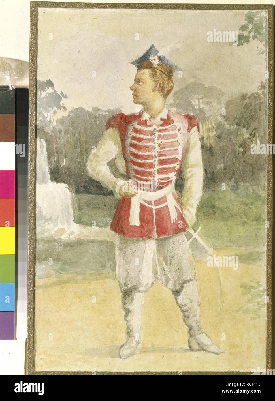 False Dmitry. Costume design for the opera "A Life for the Tsar (Ivan ...