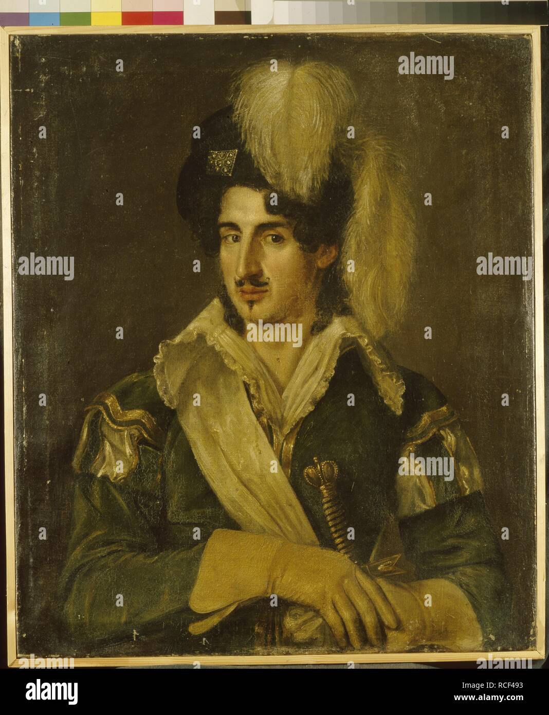 Portrait of Ballet dancer Nikolai Osipovich Goltz (1800-1880). Museum ...